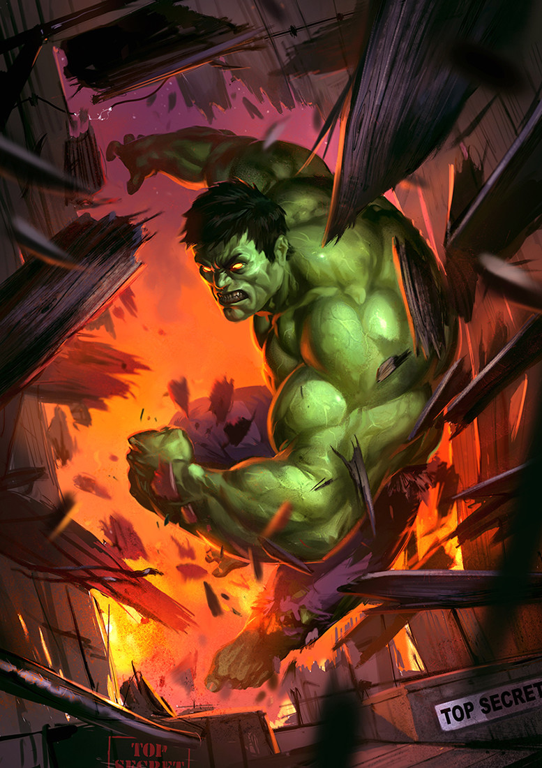 ArtStation - Hulk fanart