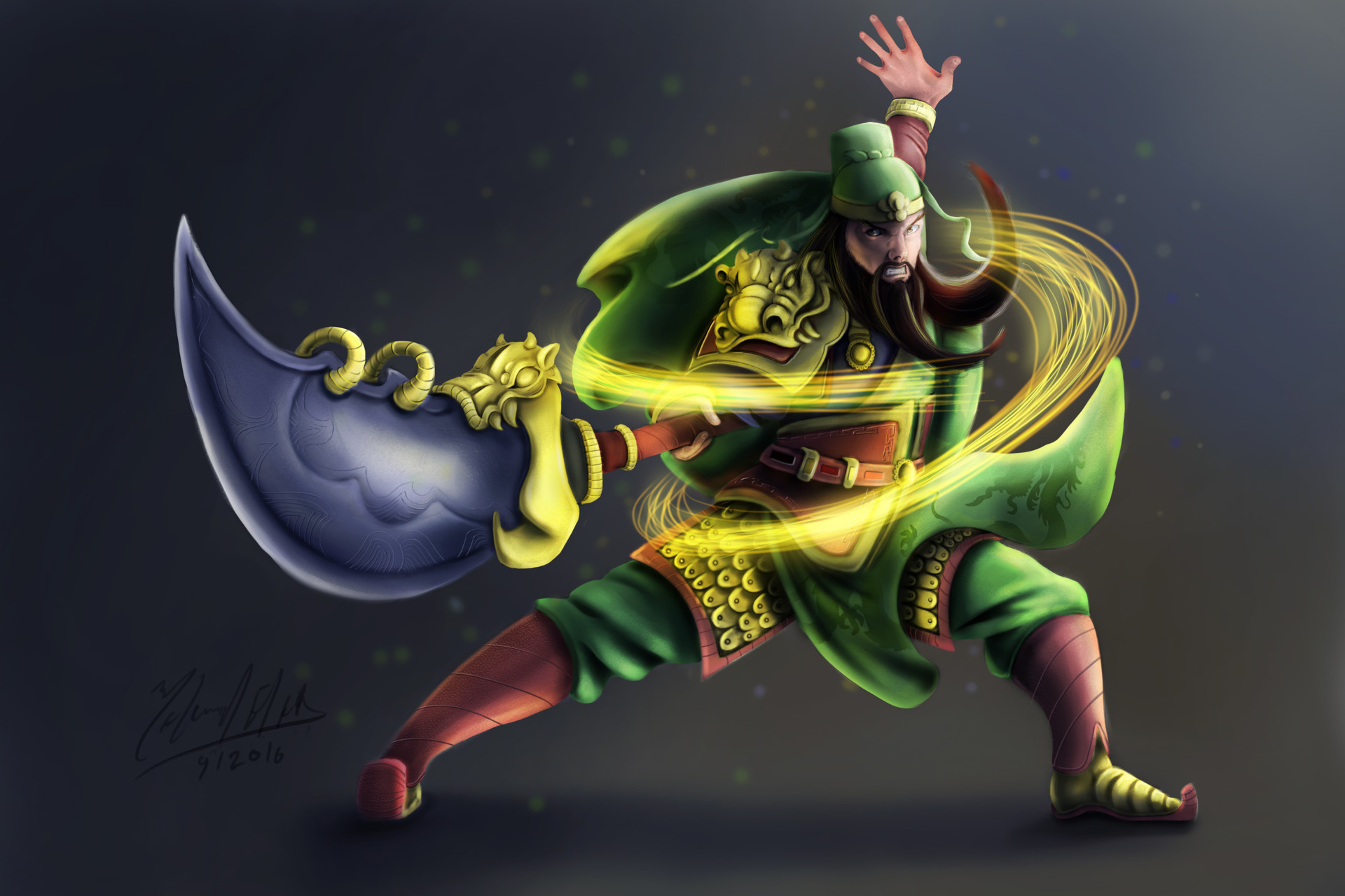 ArtStation - Guan yu