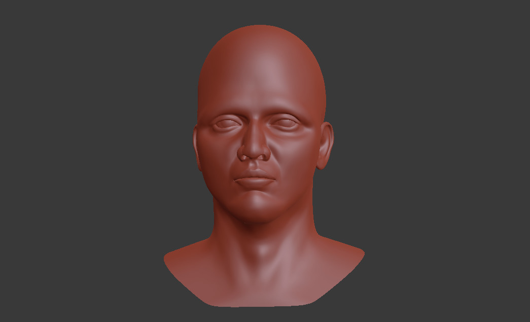 ArtStation - Realistic human head