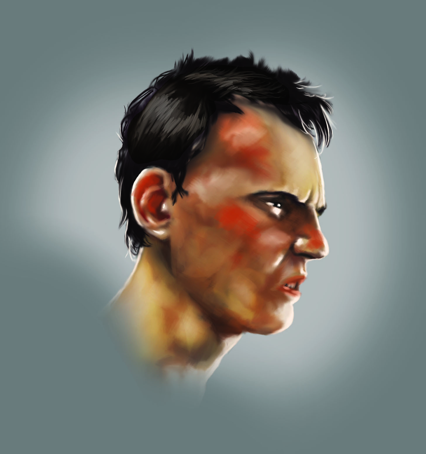 ArtStation - Slightly Angry Guy