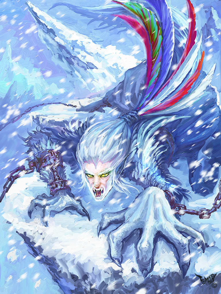 ArtStation - Snow mane