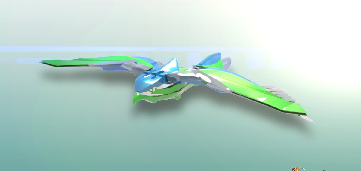 ArtStation - Falcon 3d