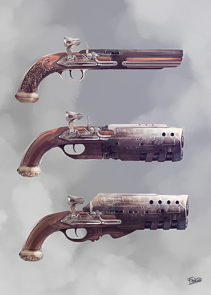 ArtStation - French Guns
