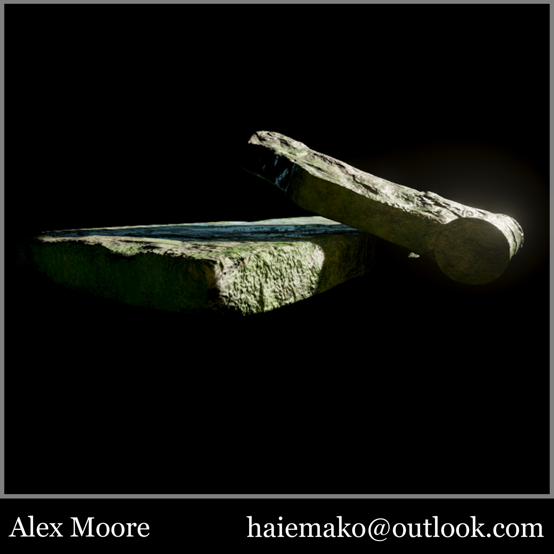 Alex Moore - Stone Slab + Shield