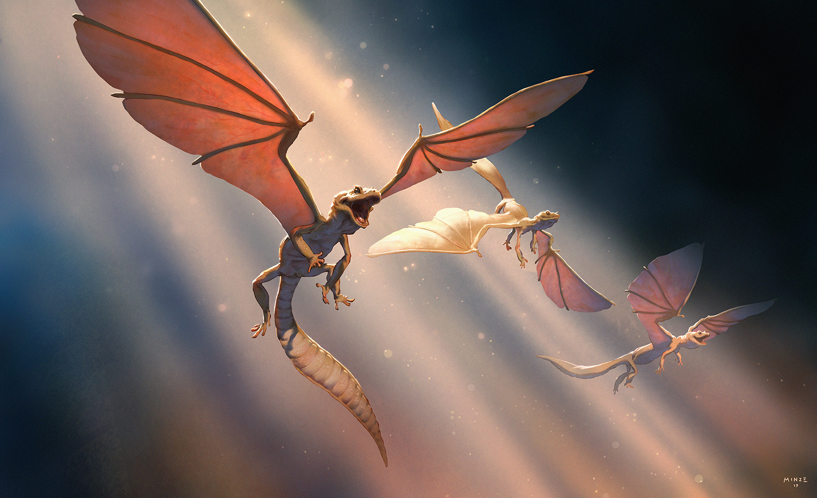 ArtStation - Gecko-Dragons