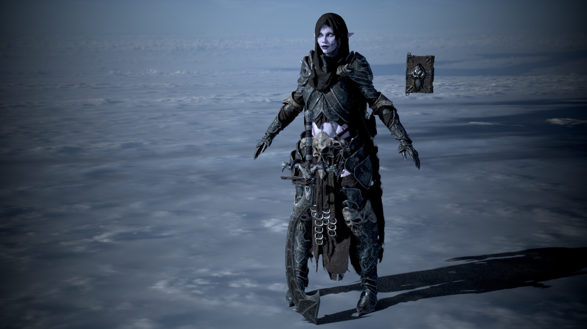 ArtStation - Death knight v002 WIP