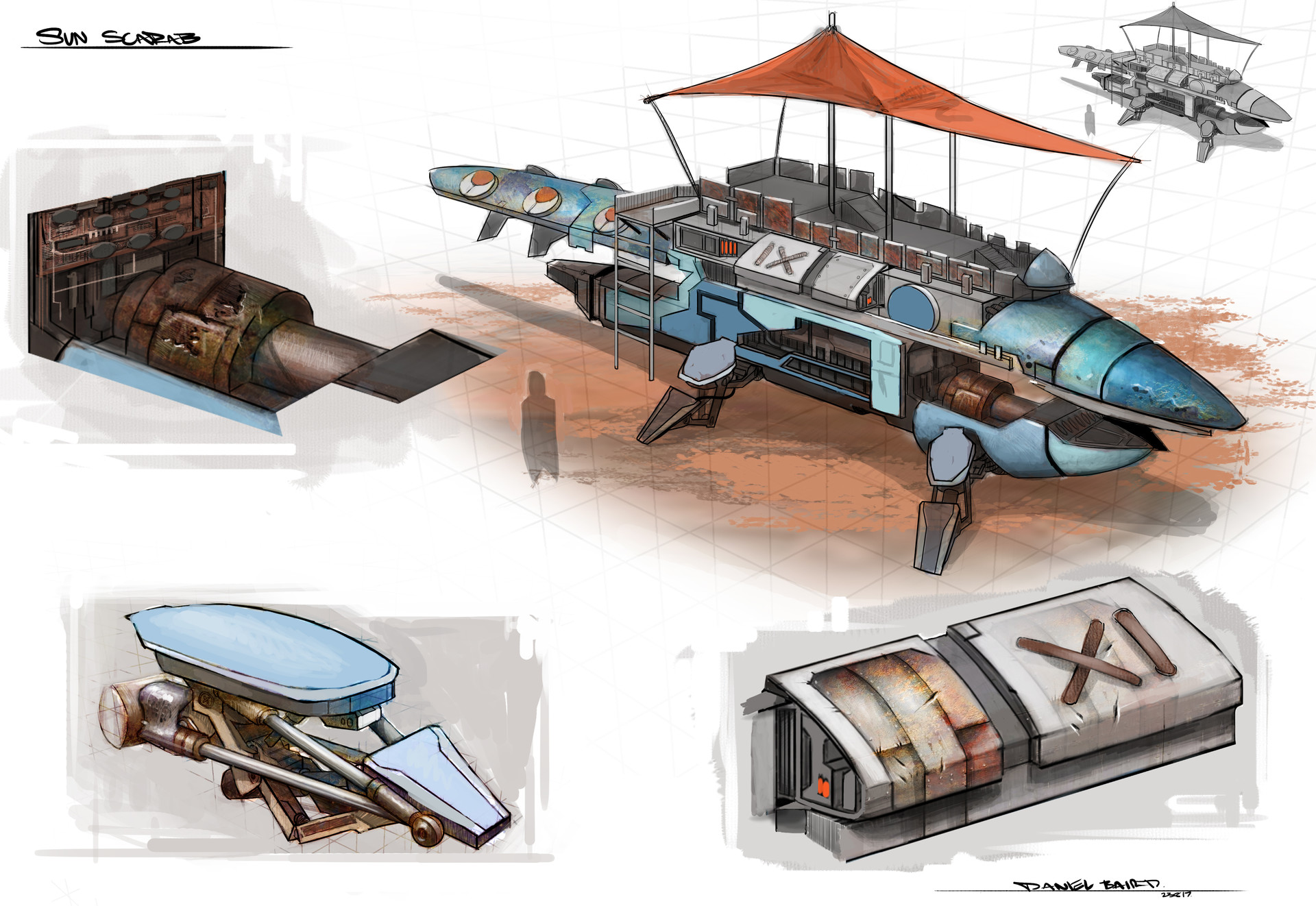 ArtStation - Sun Scarab