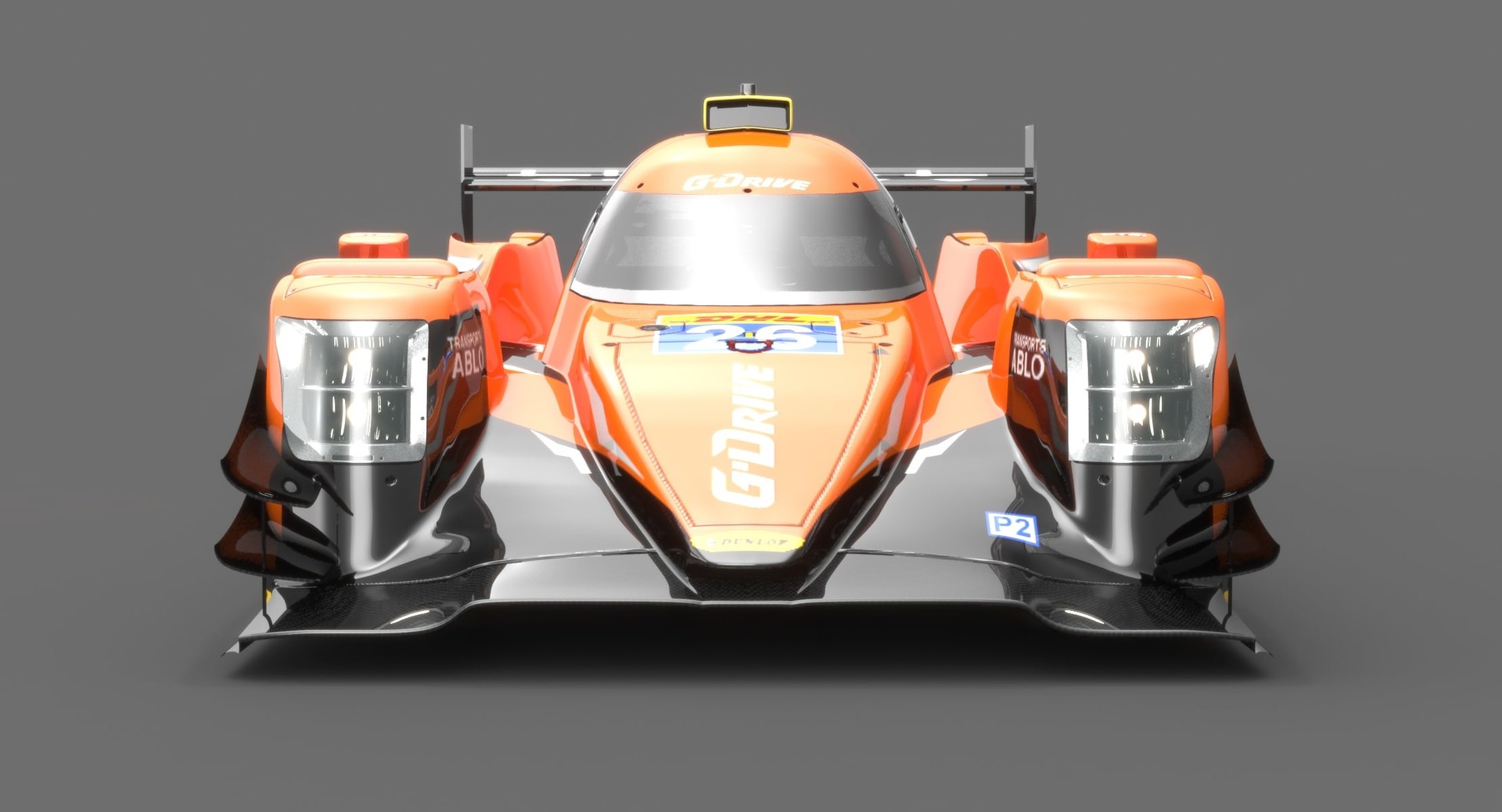 OpticalDreamSoft - G-Drive Racing LMP2 WEC Season 2017 3D model
