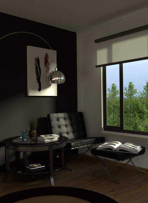 ArtStation - A SIMPLE LOUNGE ROOM
