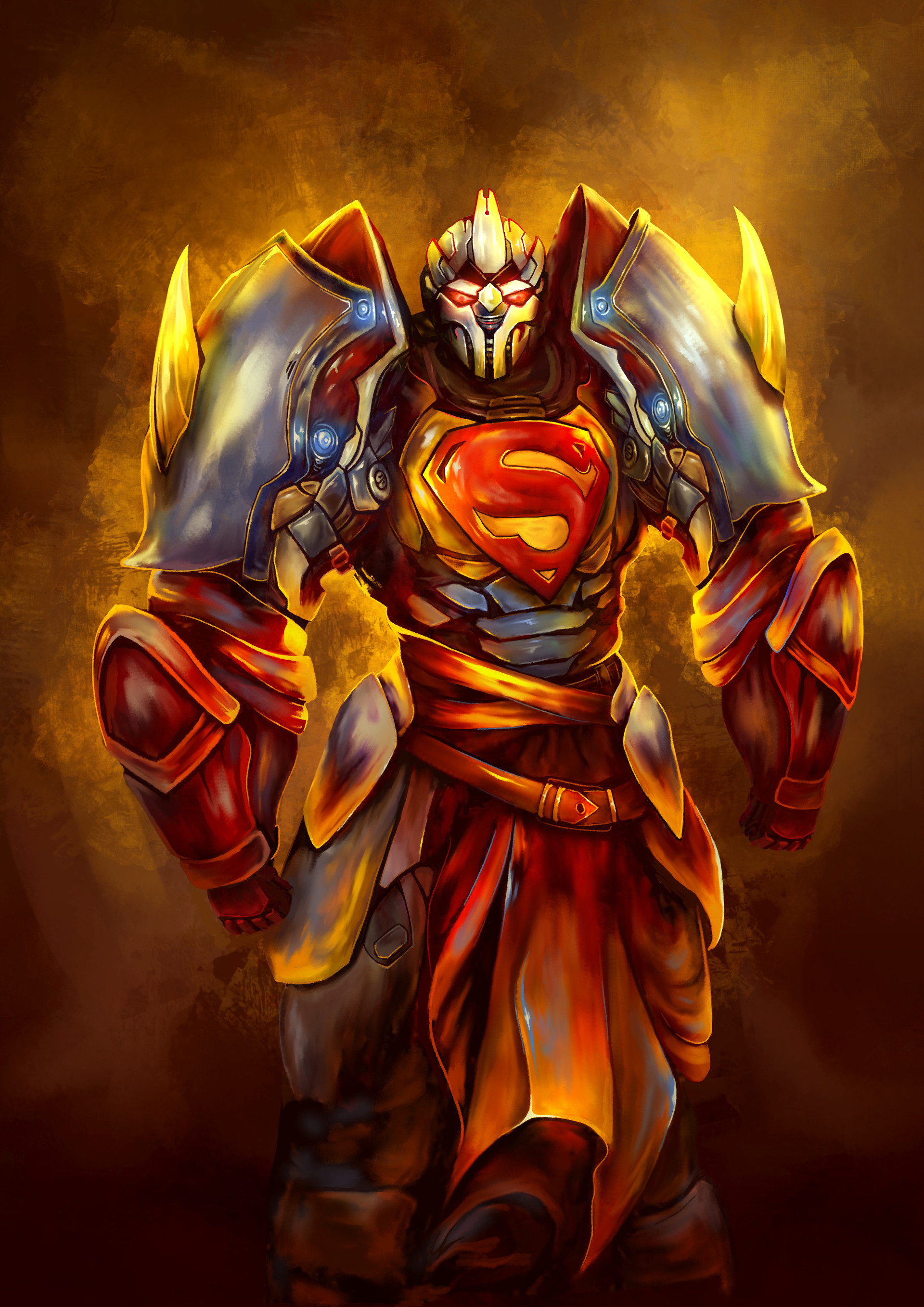 ArtStation - MECHA SUPERMAN FANART