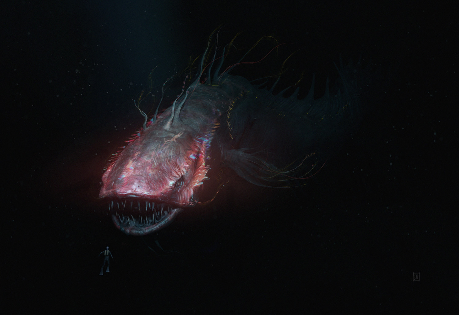 ArtStation - GIGANTIC fish