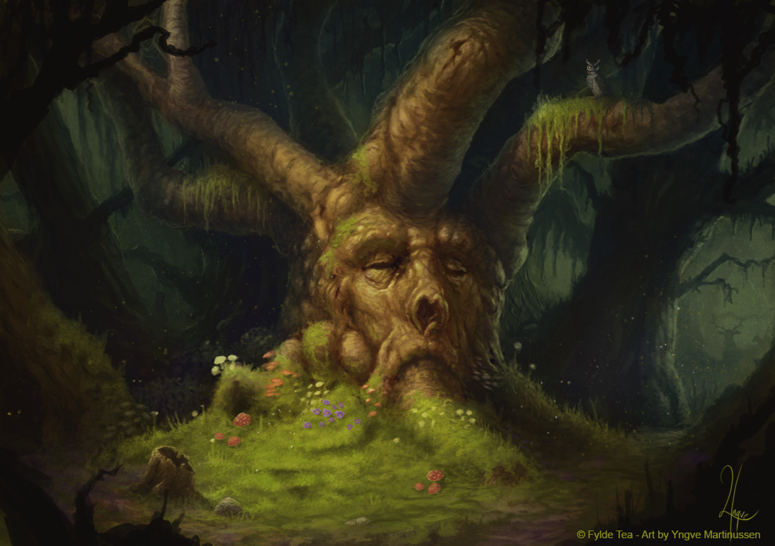 ArtStation - Sleeping Tree