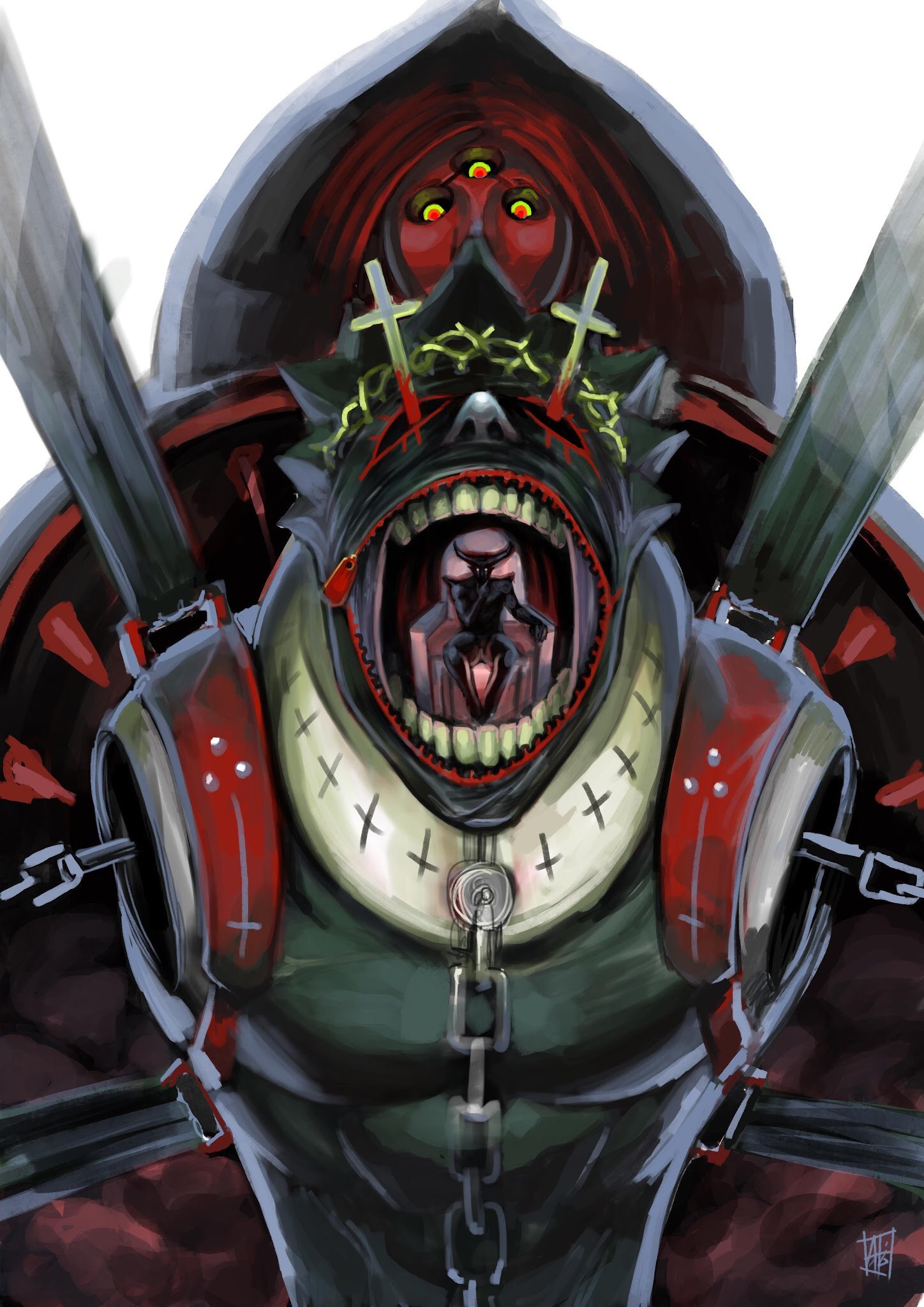 ArtStation - Natas concept