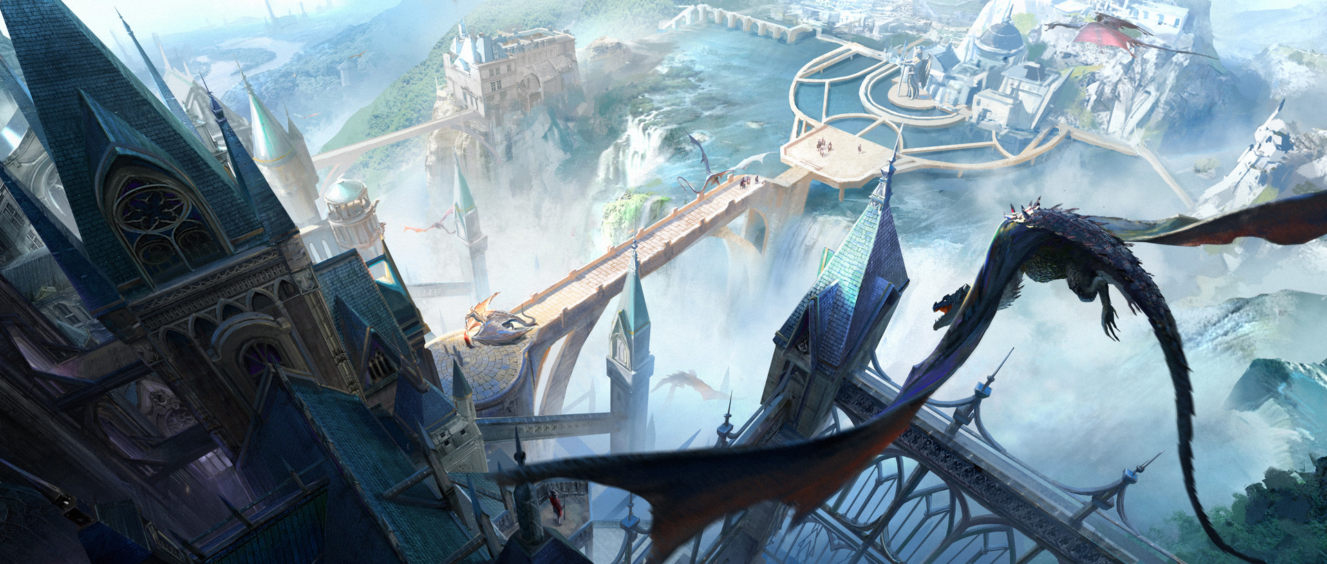 ArtStation - Dragon Castle