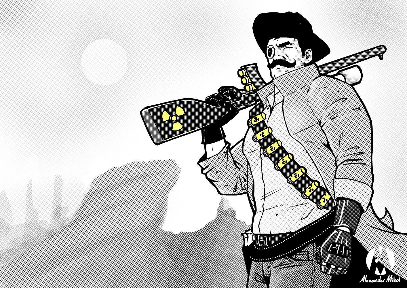 ArtStation - steampunk cowboy