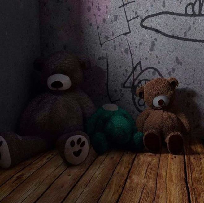 ArtStation - Old creepy render