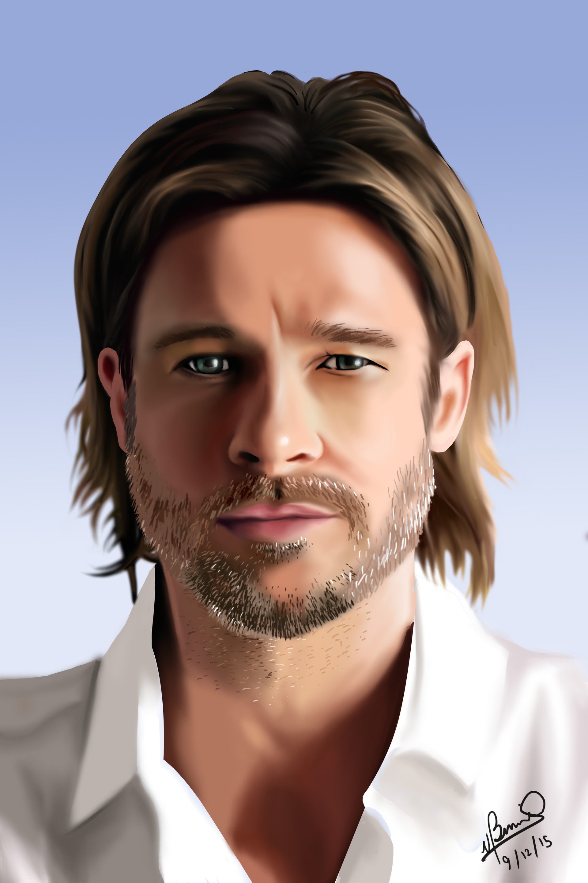 ArtStation - Brad Pit