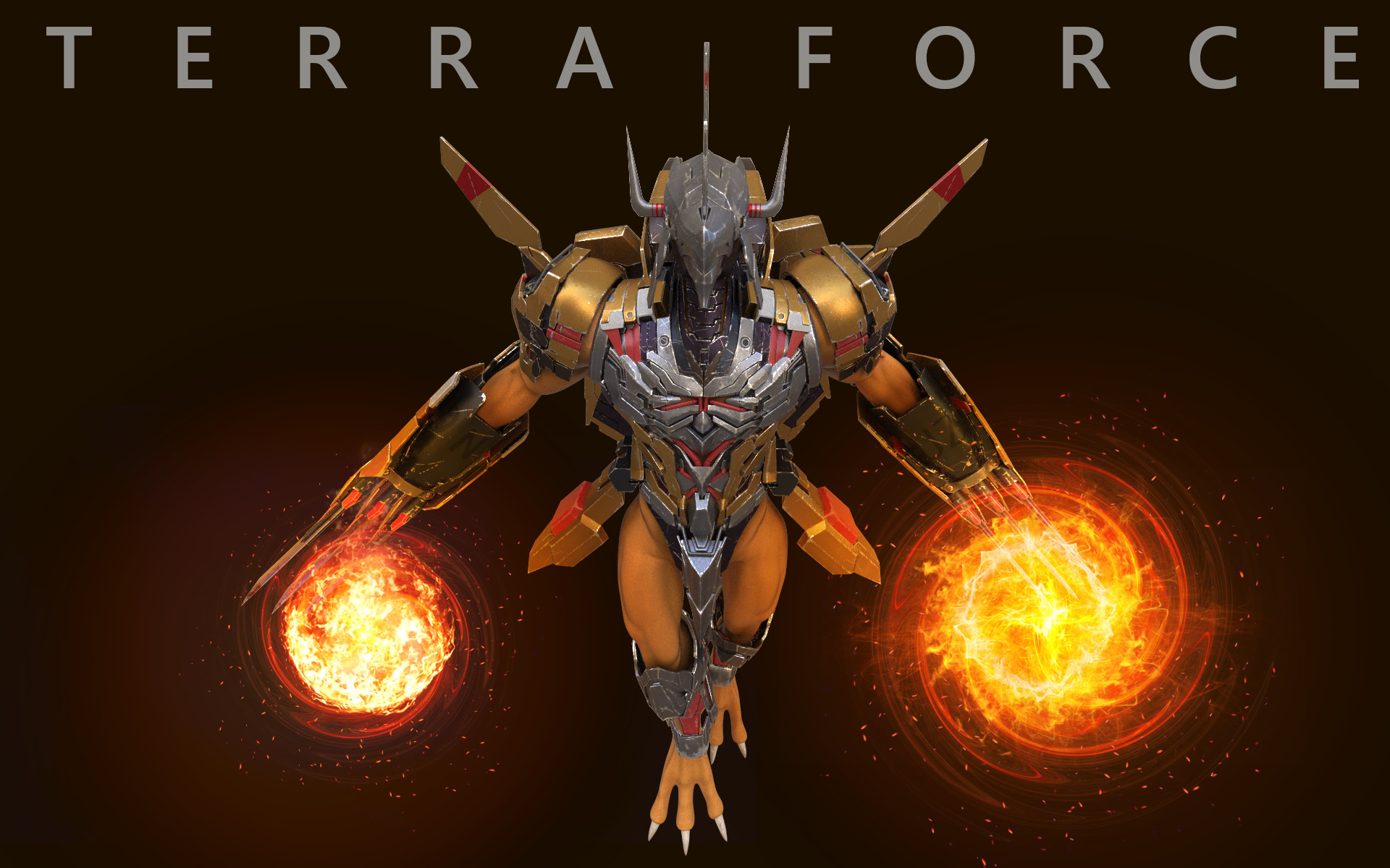 Wargreymon Terra Force