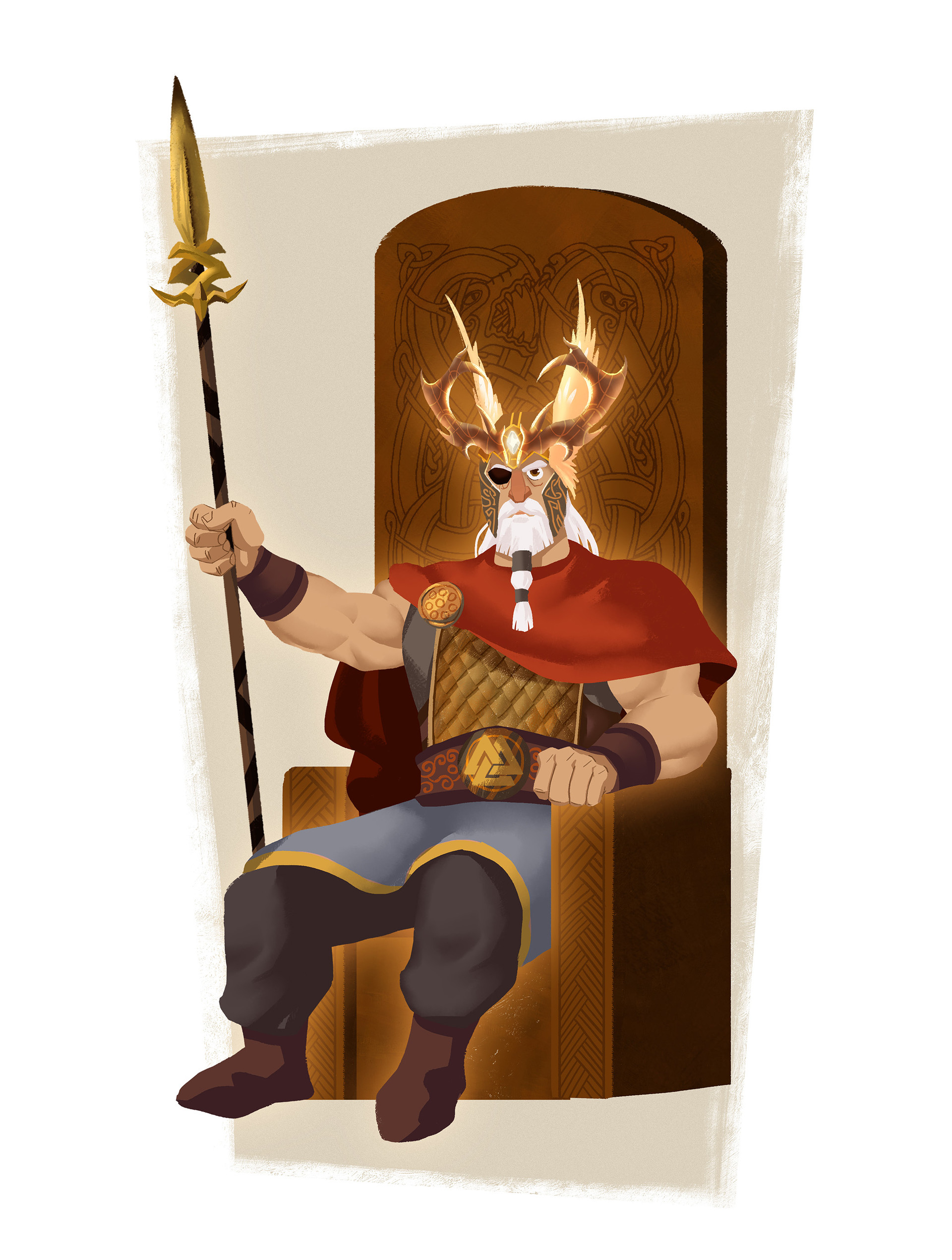 ArtStation - Odin the Wanderer