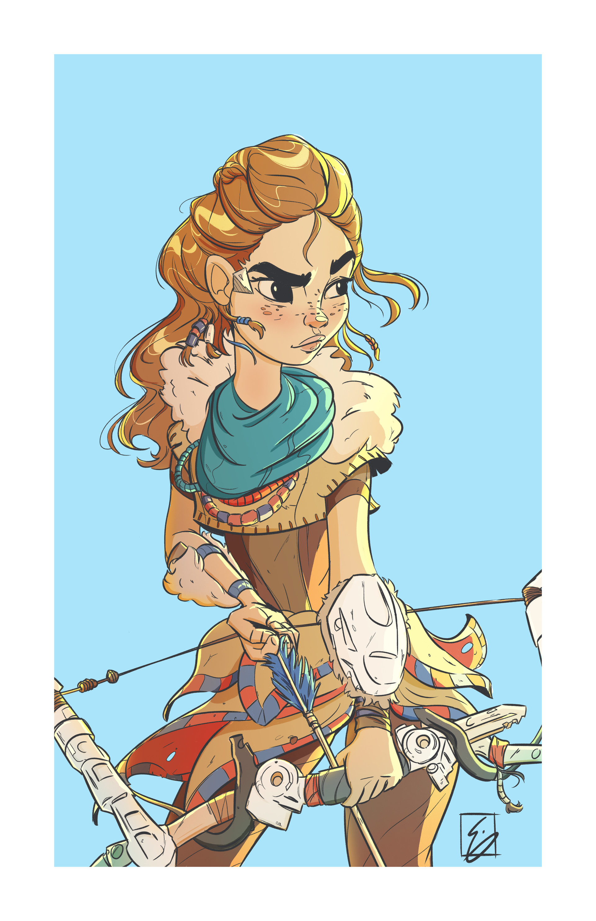 ArtStation - Aloy (2017)