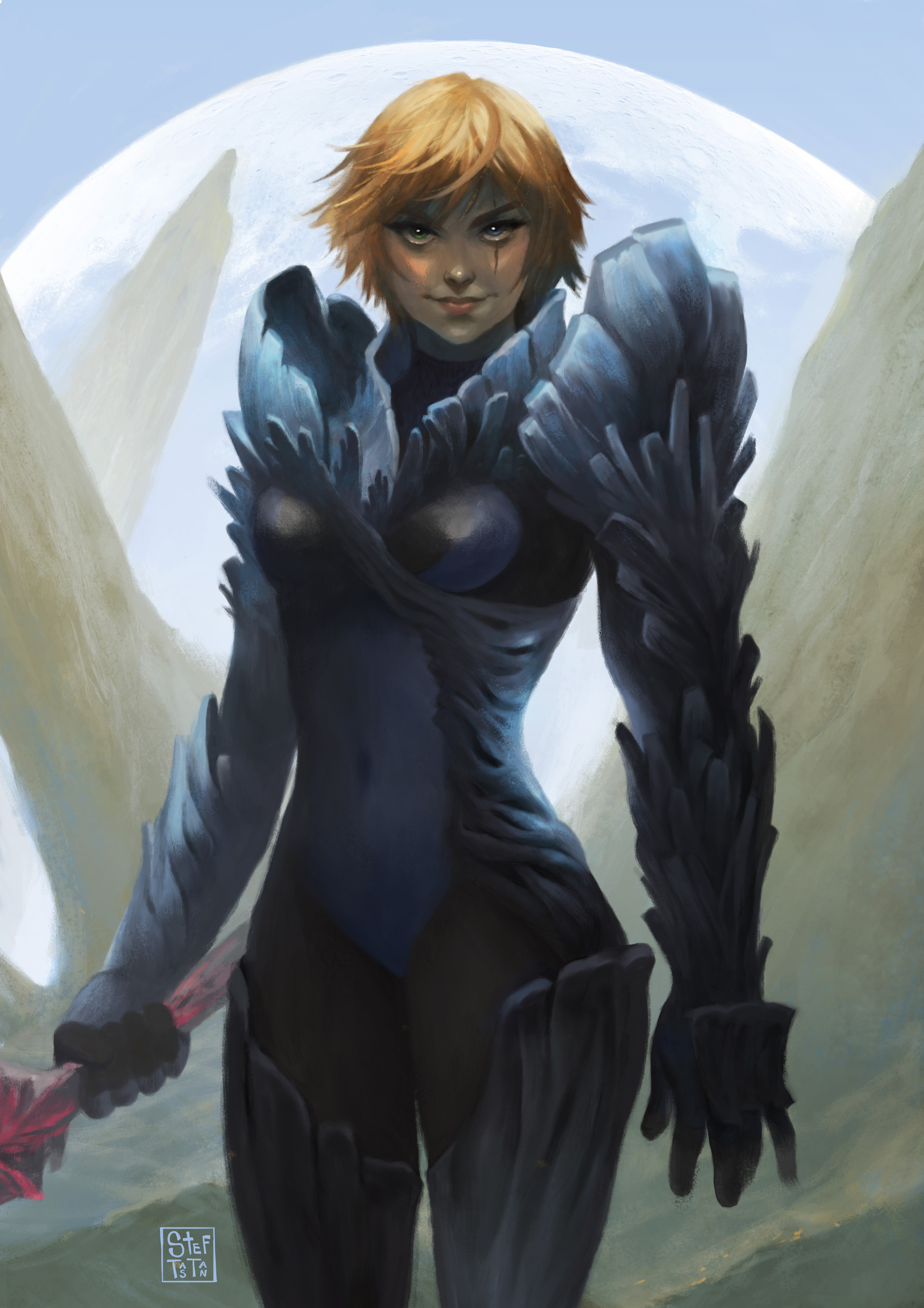 ArtStation - Dee painting commission