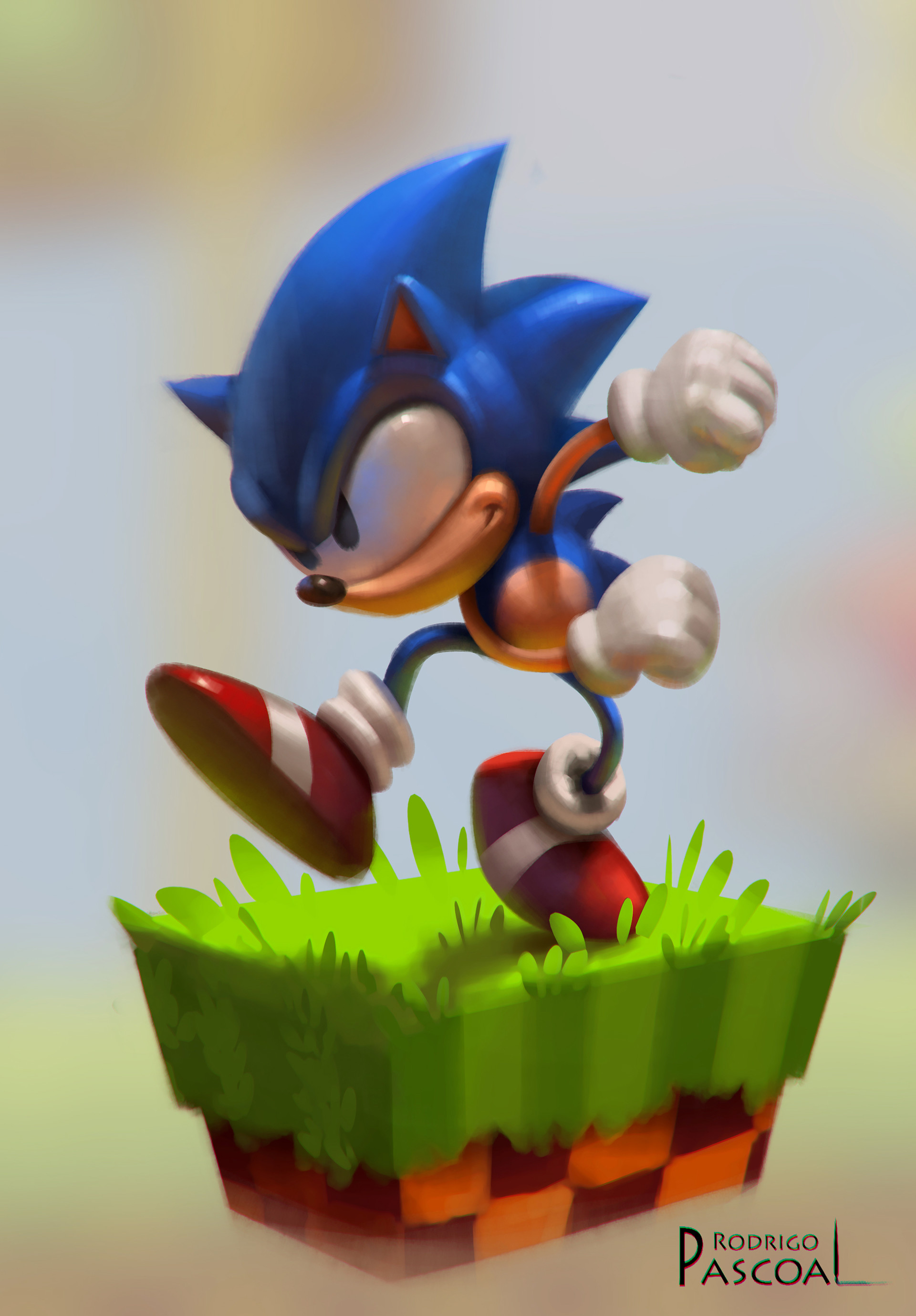 Sonic The Hedgehog by Rodrigo Pascoal — ProUser.Me Sonic The Hedgehog by Rodrigo Pascoal — ProUser.Me