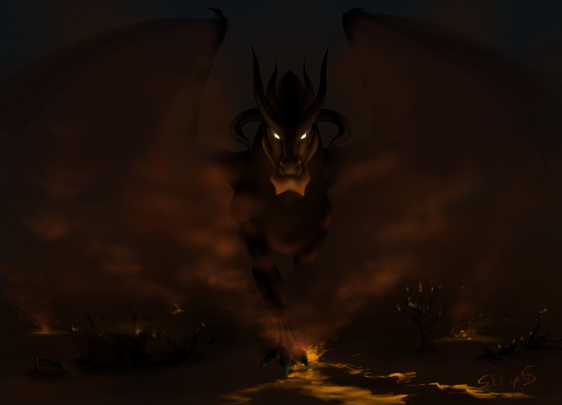 ArtStation - Enter Thordak, the Cinder King