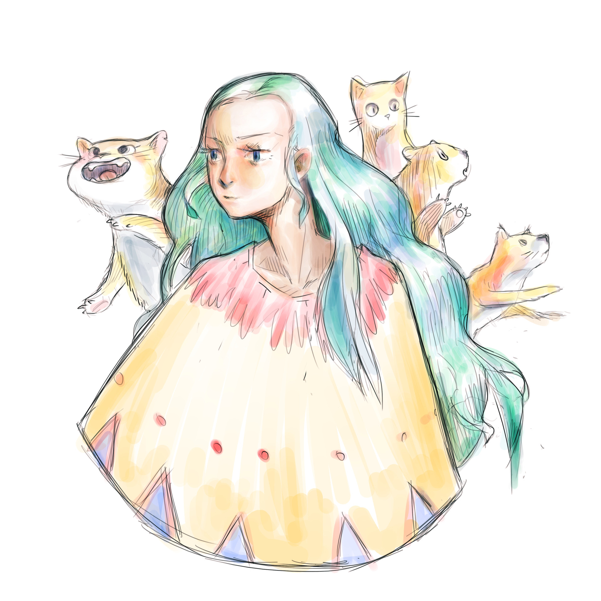 ArtStation - The Cat Lady