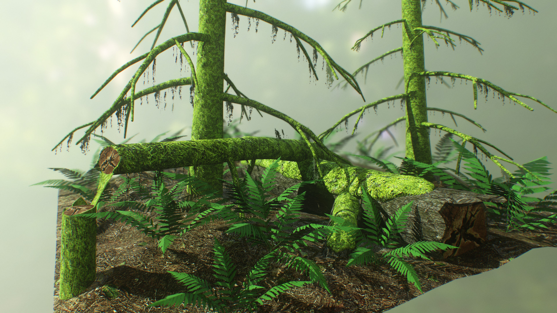 ArtStation - BC Moss Forest