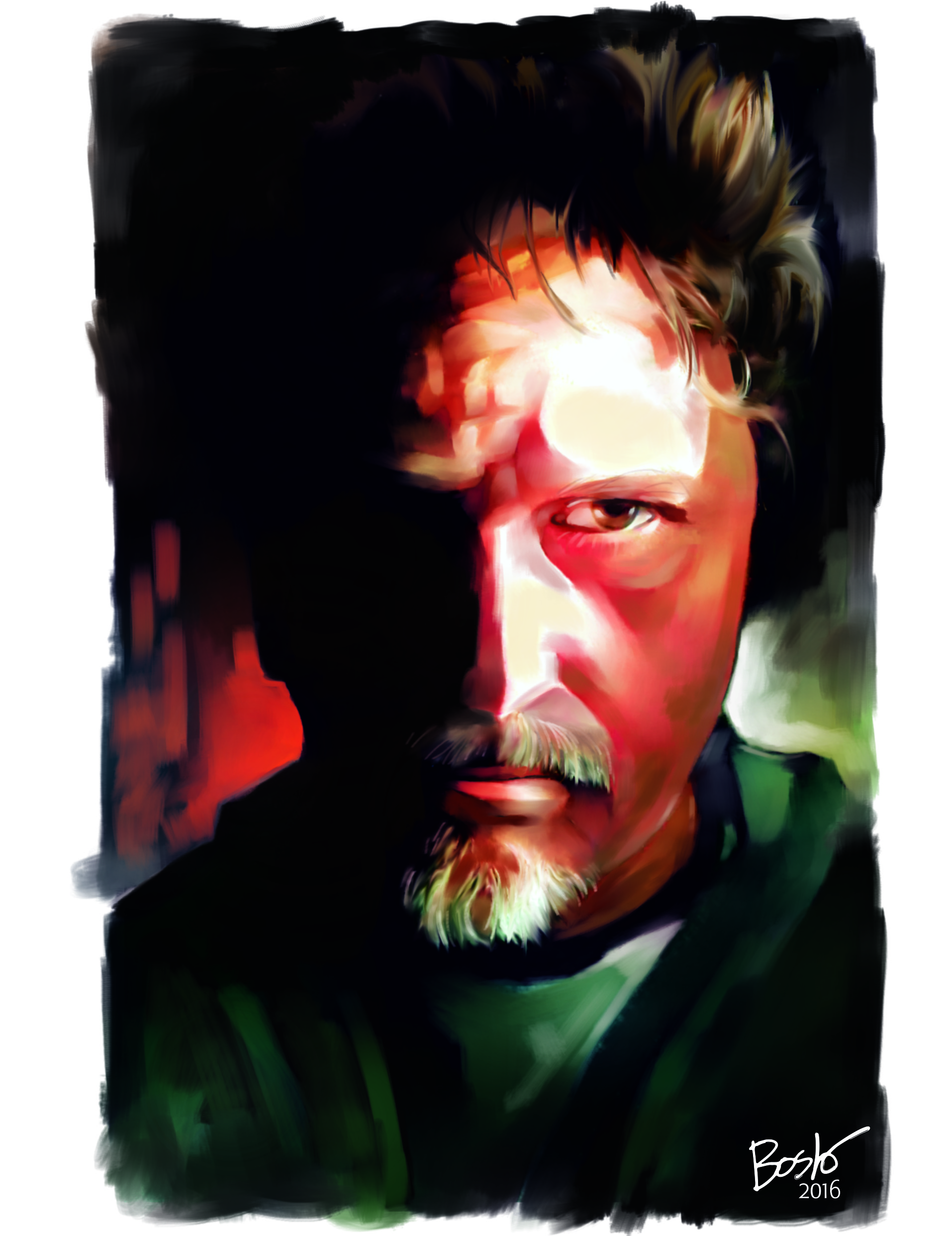ArtStation - Bosk self-portraits