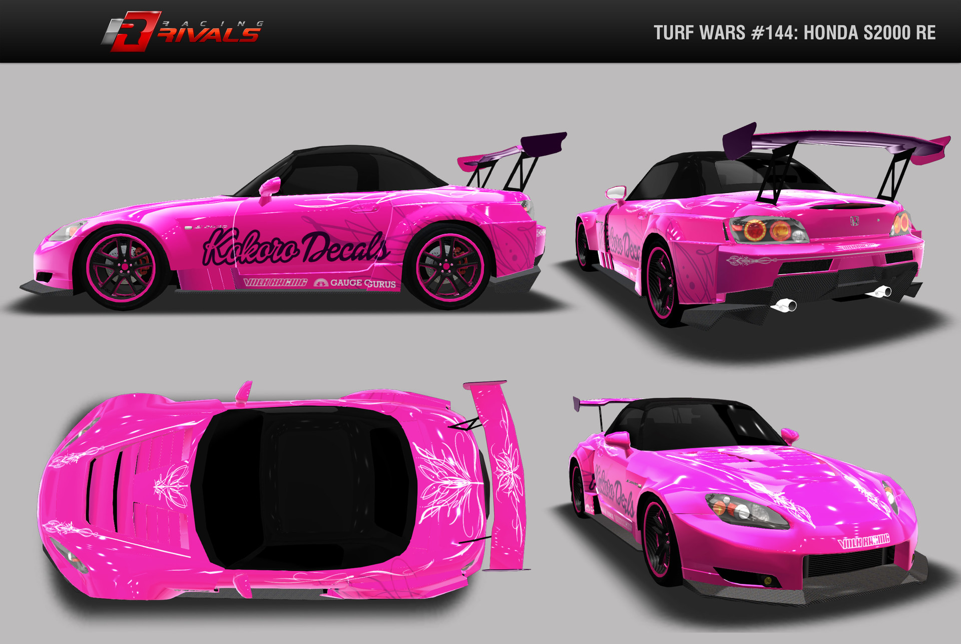 Cristina Koenig - Ruiz - Turf War Livery Designs