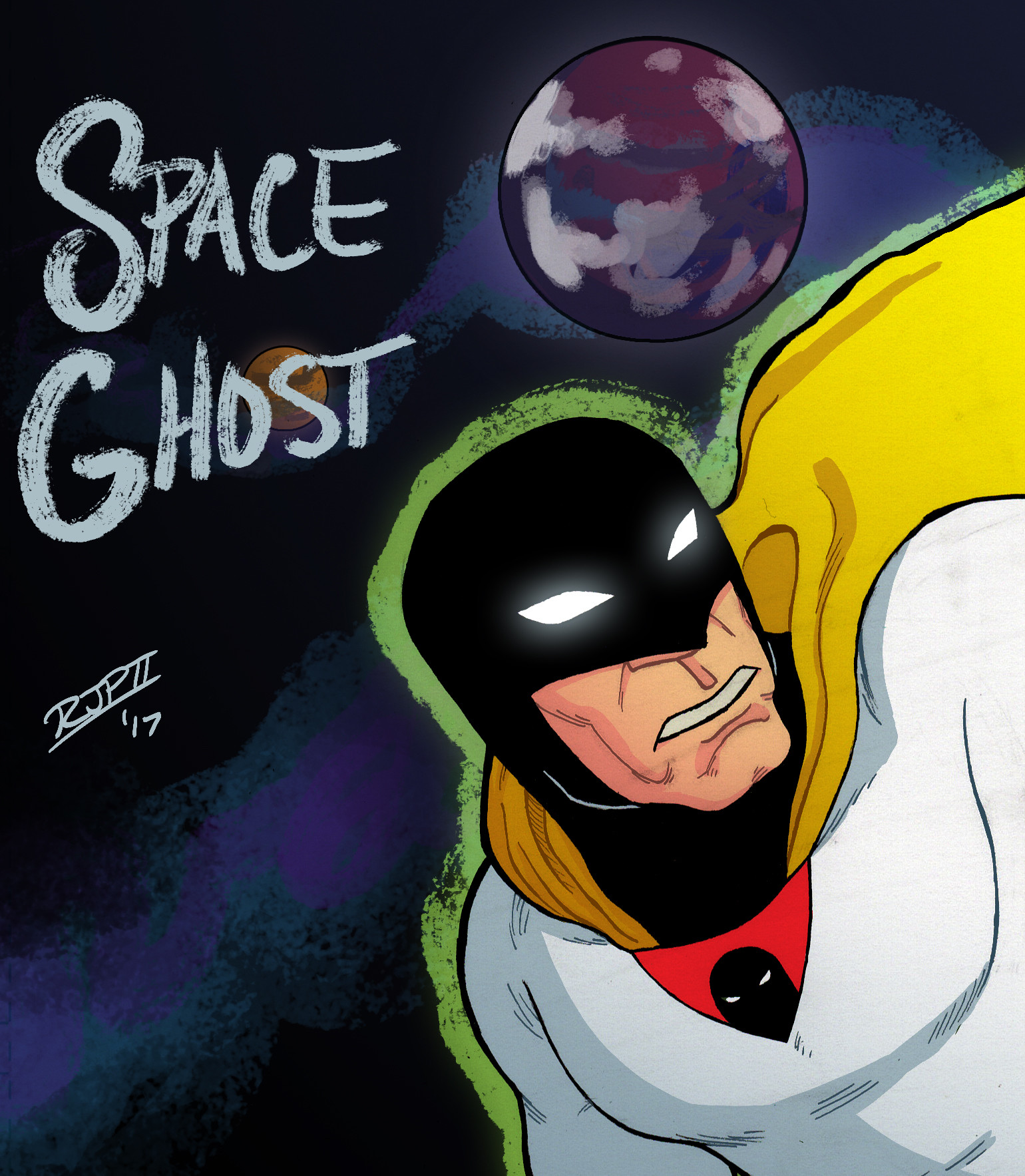 ArtStation - Coast to coast with Space Ghost