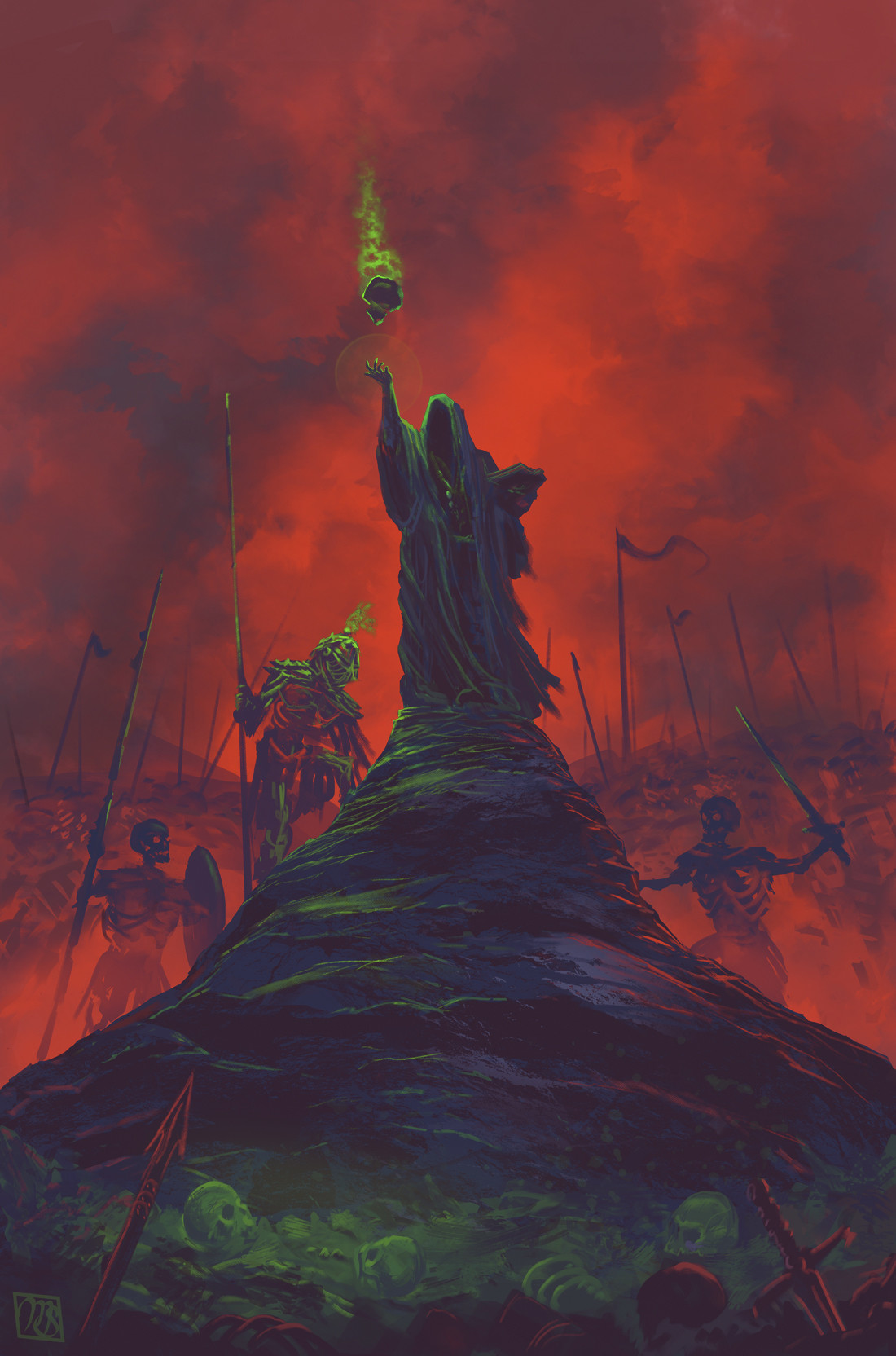 ArtStation - Dry Bones - Come Alive!