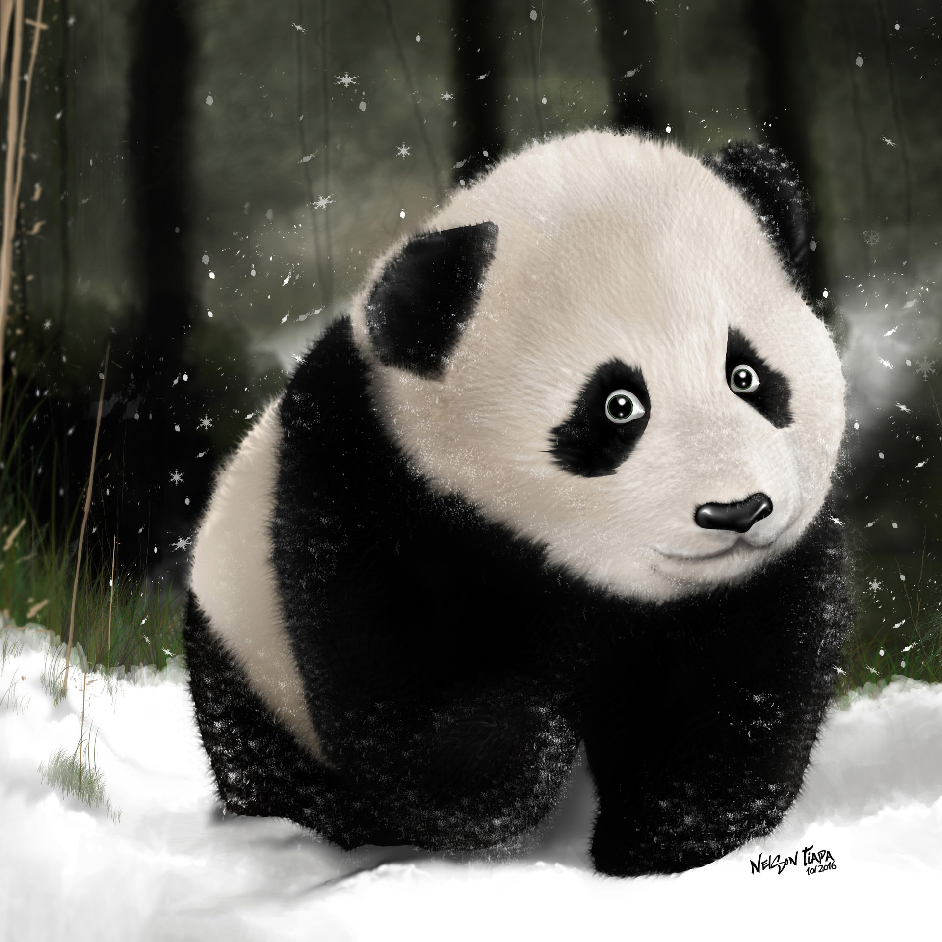 ArtStation - Baby Panda