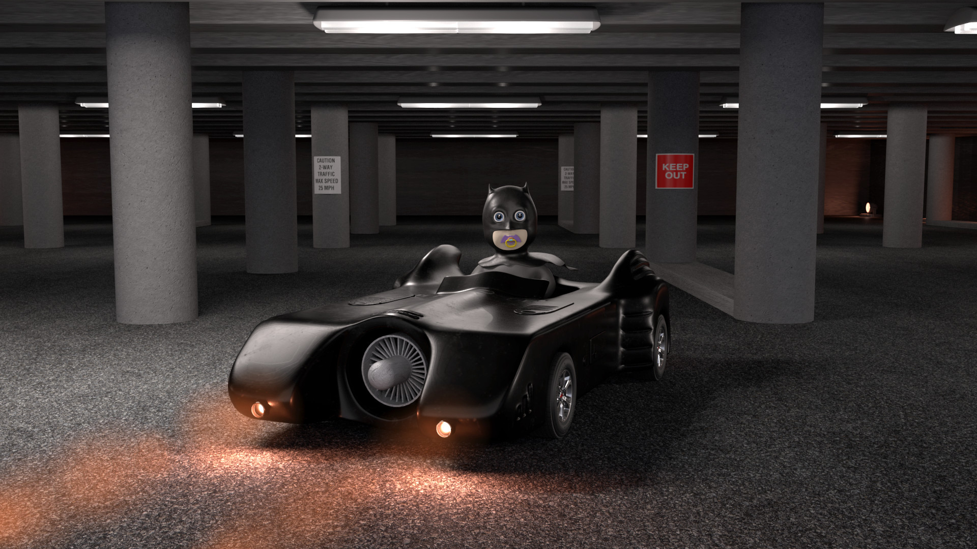 ArtStation - Little Batman