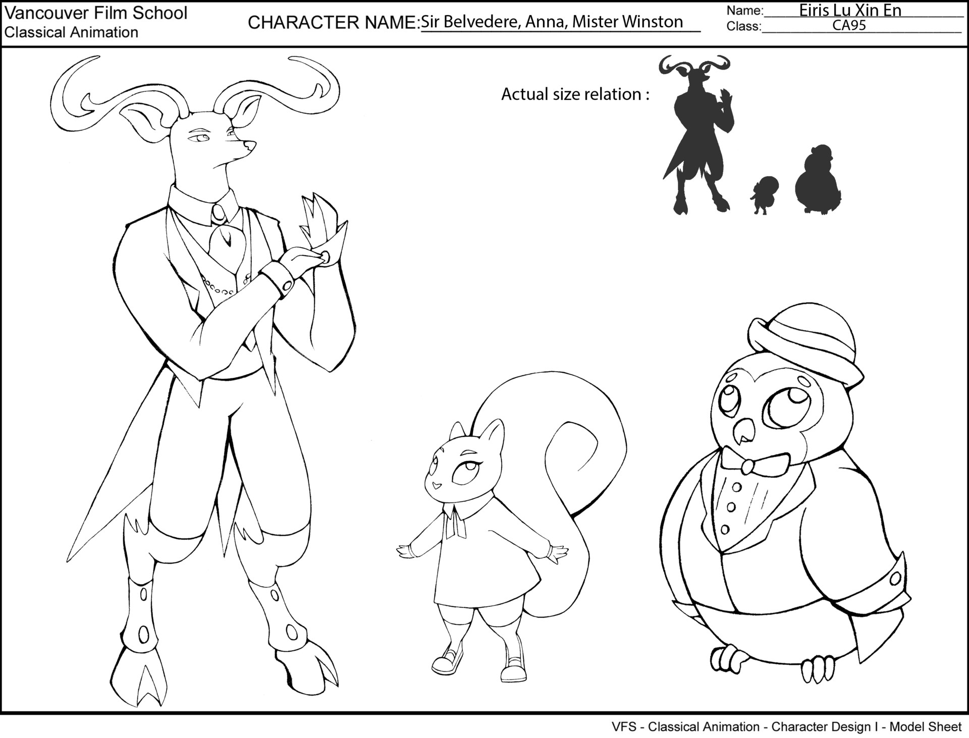 ArtStation - Character Design Assignments (VFS)