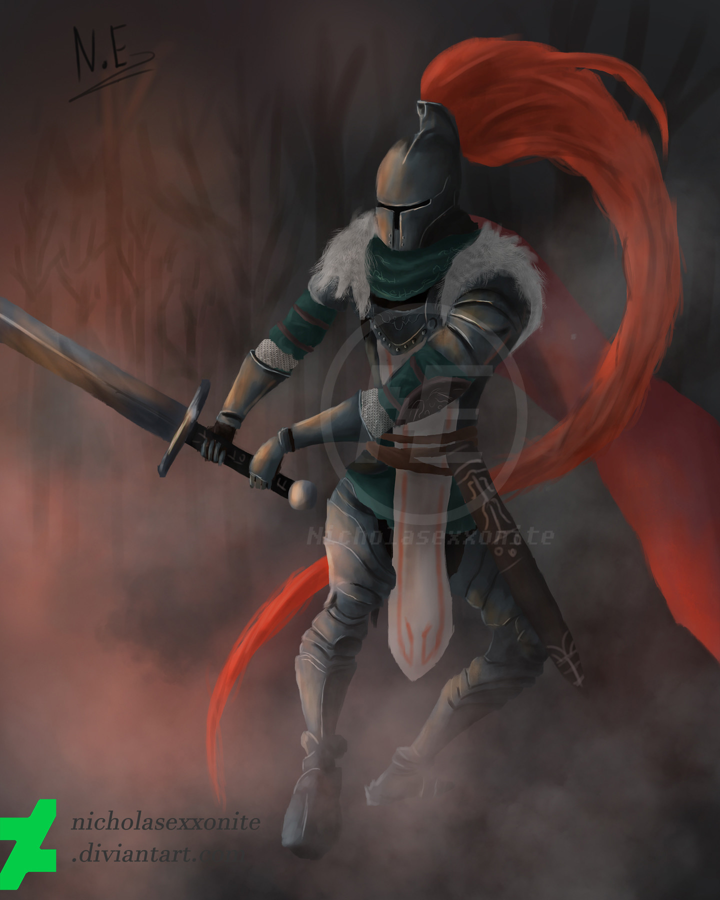 ArtStation - Knight of Ash