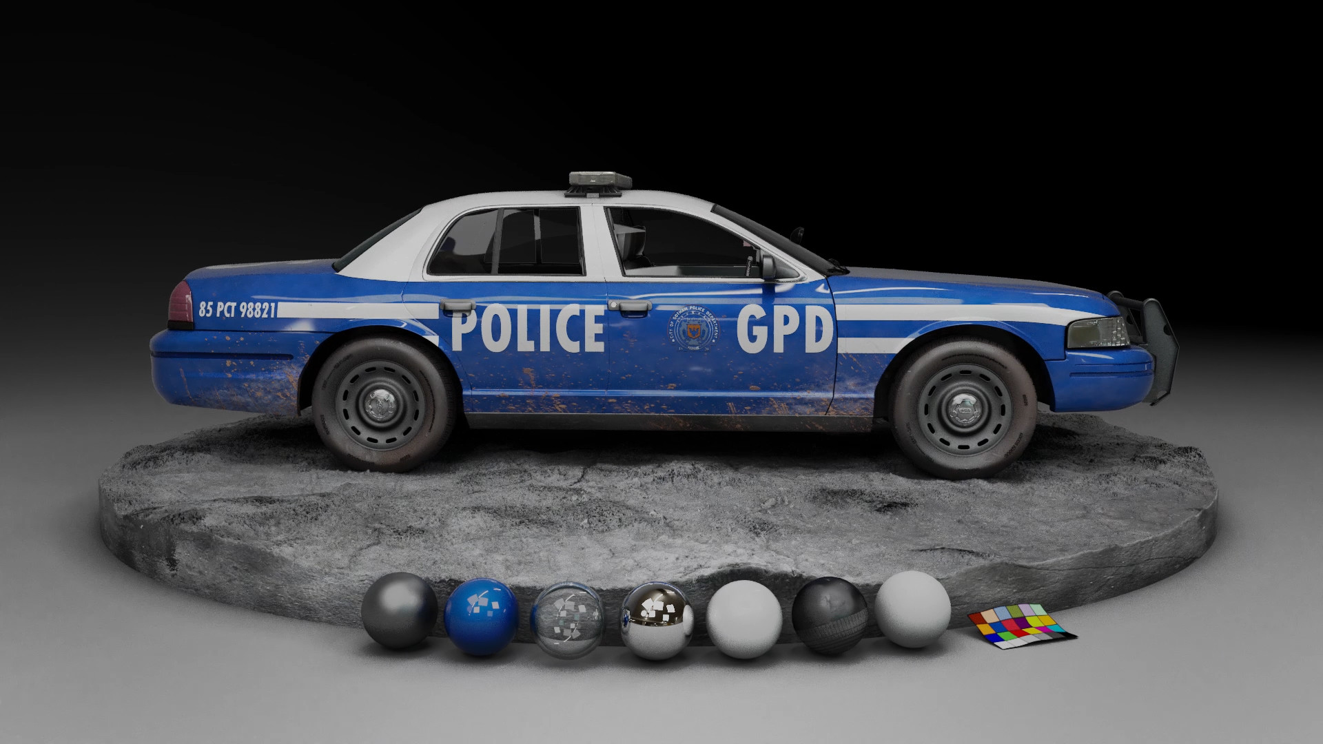 Joseph Lynch - Gotham Police Car