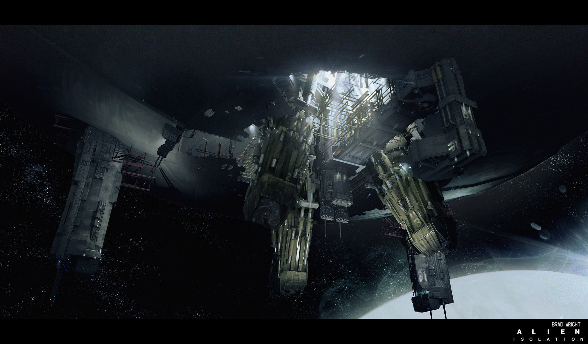 ArtStation - Alien Isolation_Environments