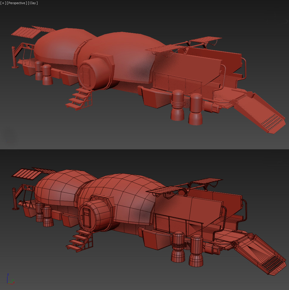 ArtStation - Space Base
