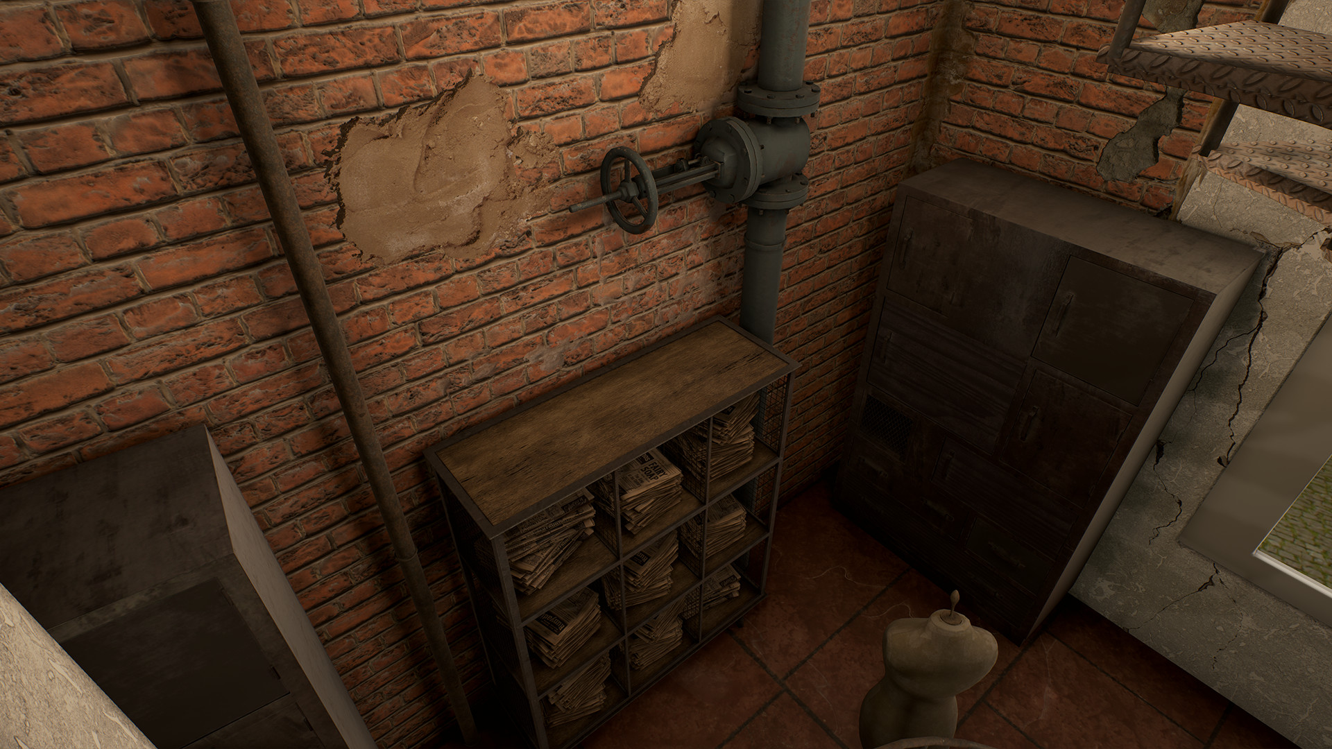 Dragon Motion - Laboratory interior-studio in loft style (UE4)
