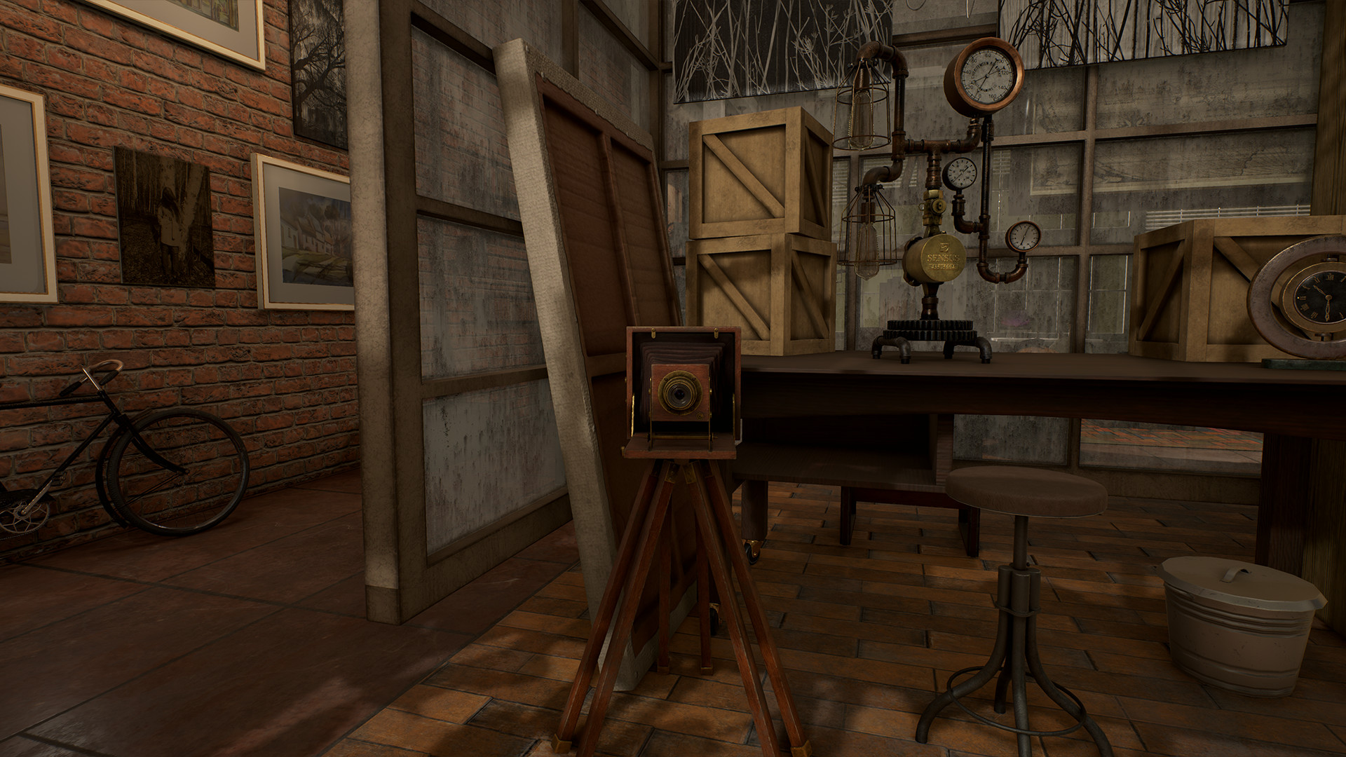 Dragon Motion - Laboratory interior-studio in loft style (UE4)