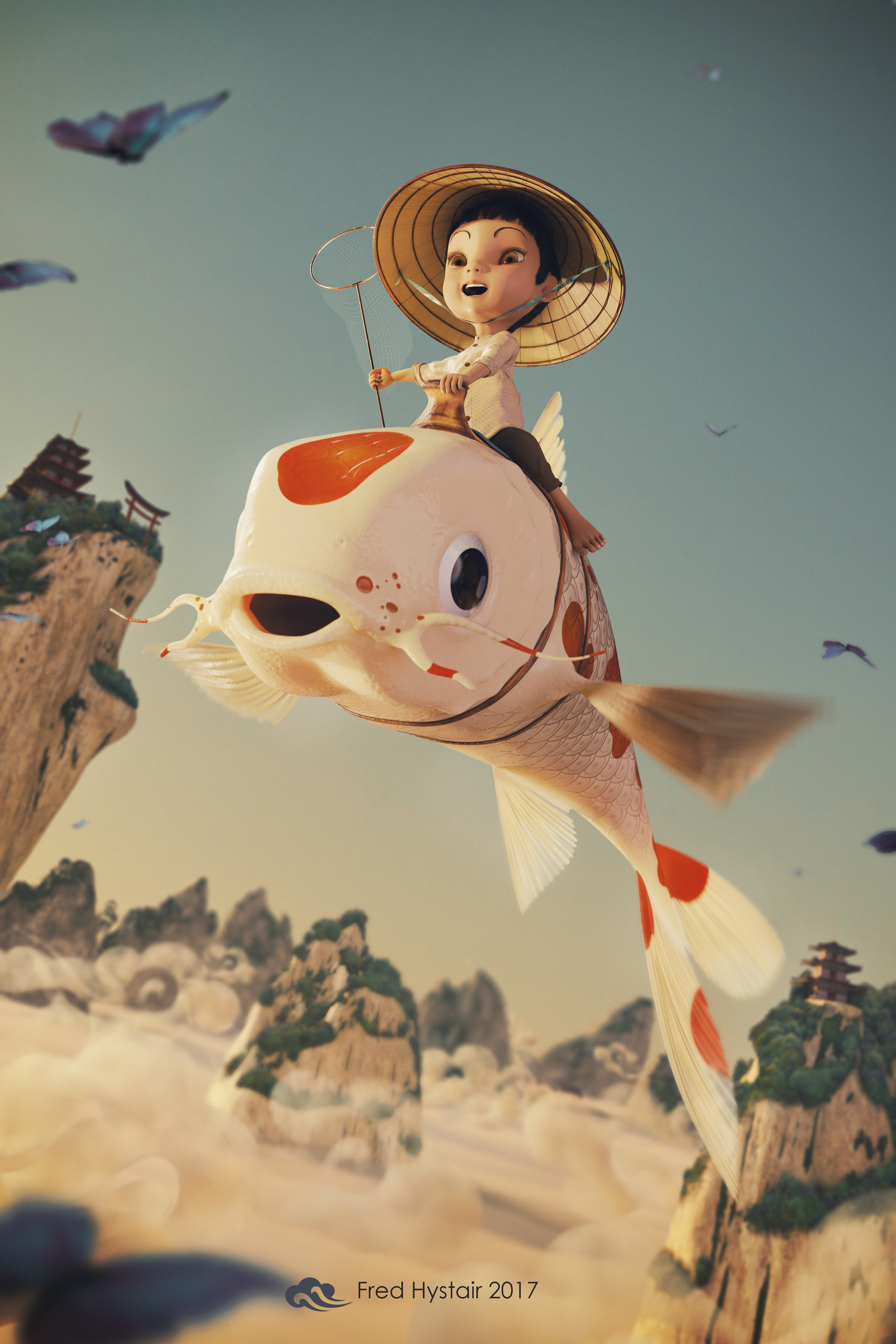 Sebastien Herve - The amazing Koi Rider