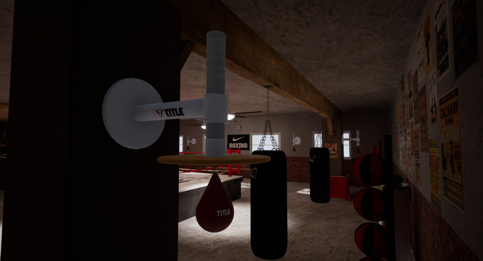 ArtStation - Boxing Gym