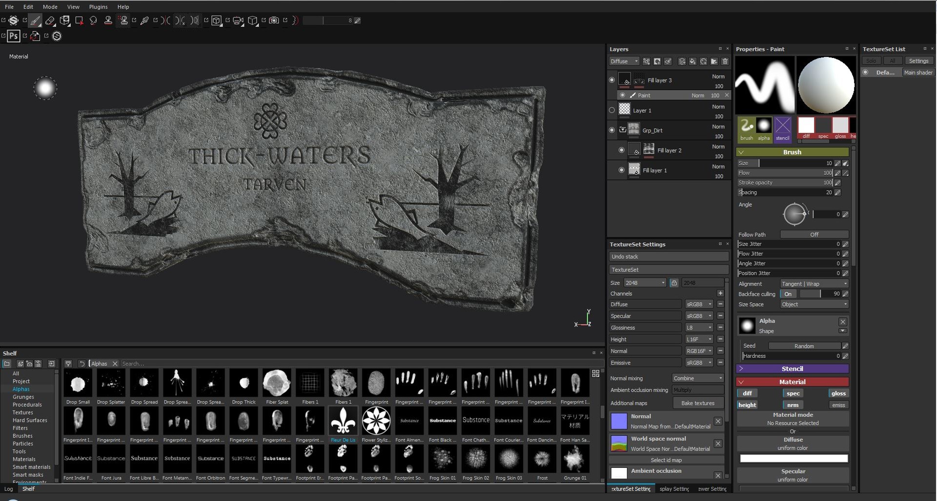 ArtStation - tavern banner