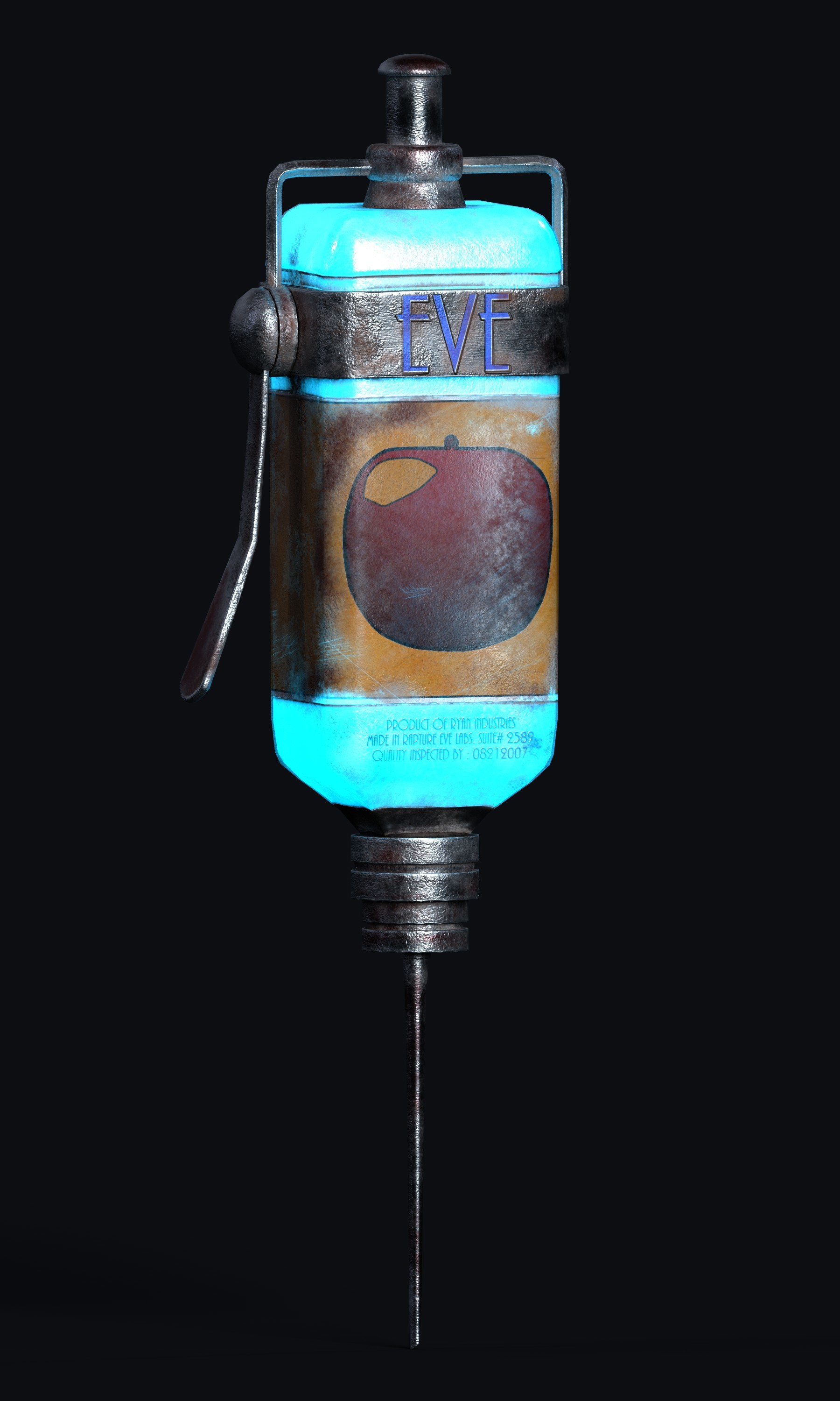 Stephen Witt Portfolio - Eve Hypo - BioShock Fan Art