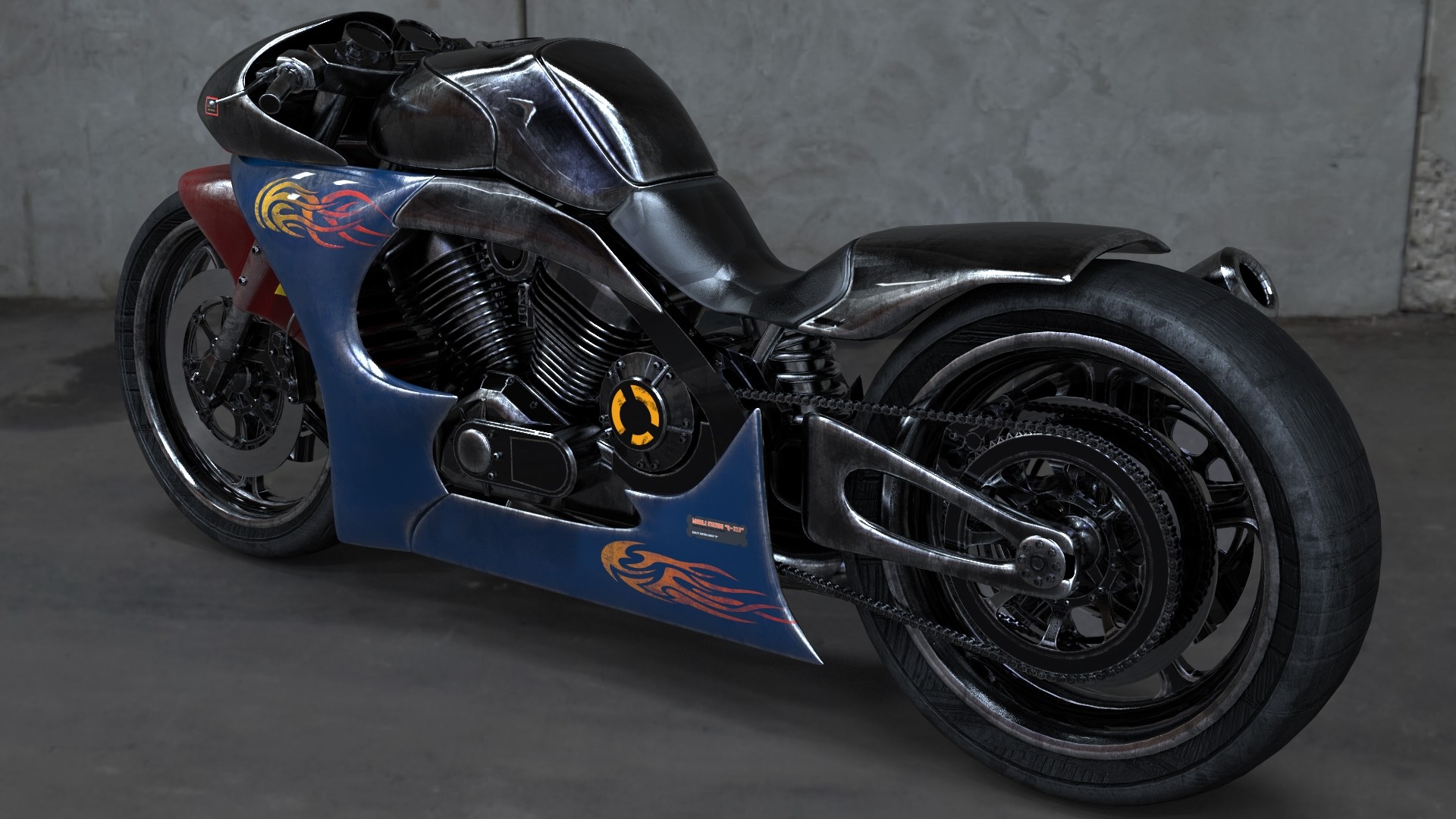 ArtStation - worn texture of Motor car_01