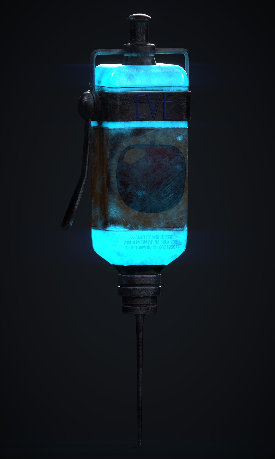 Stephen Witt Portfolio - Eve Hypo - BioShock Fan Art