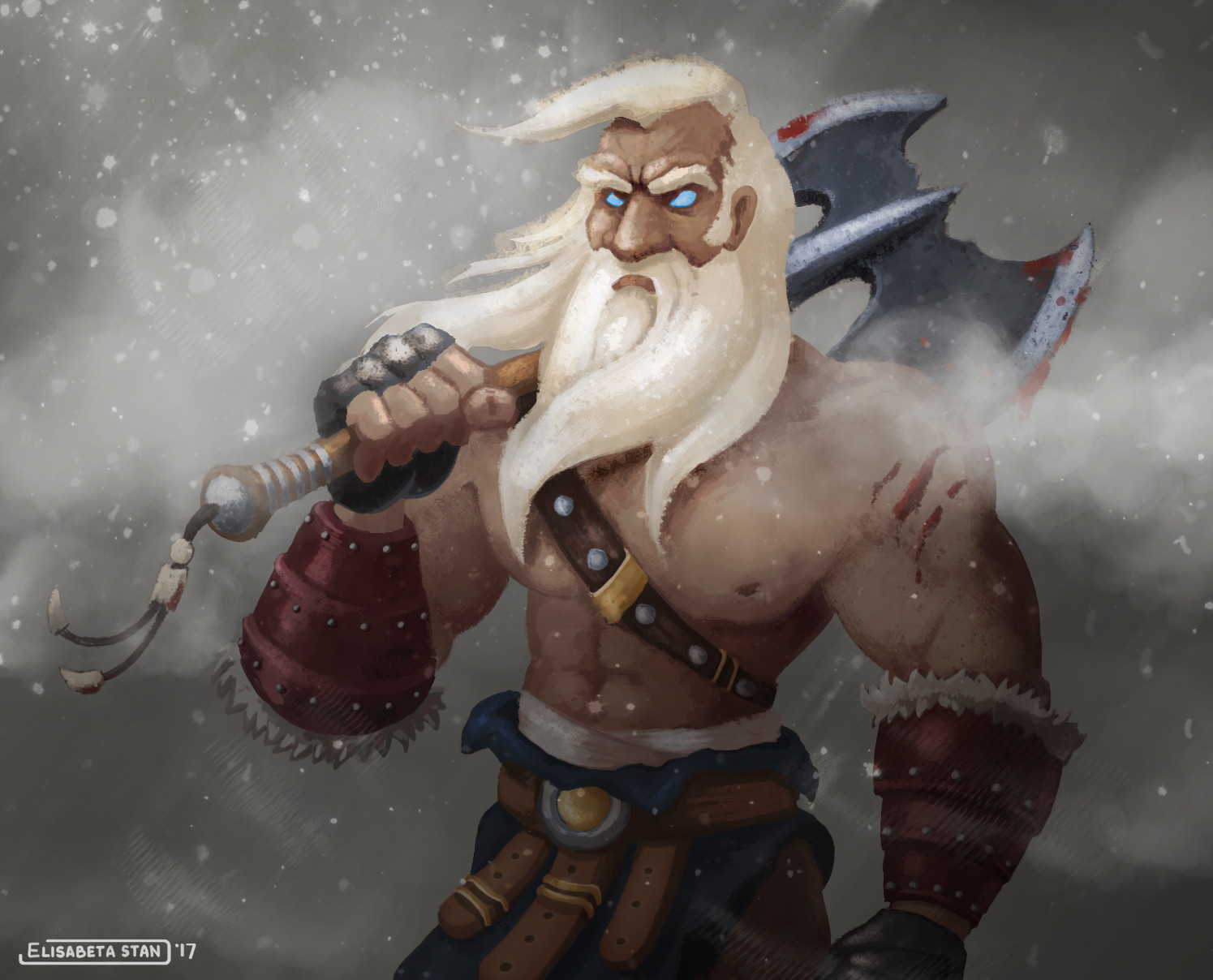 ArtStation - Viking demigod