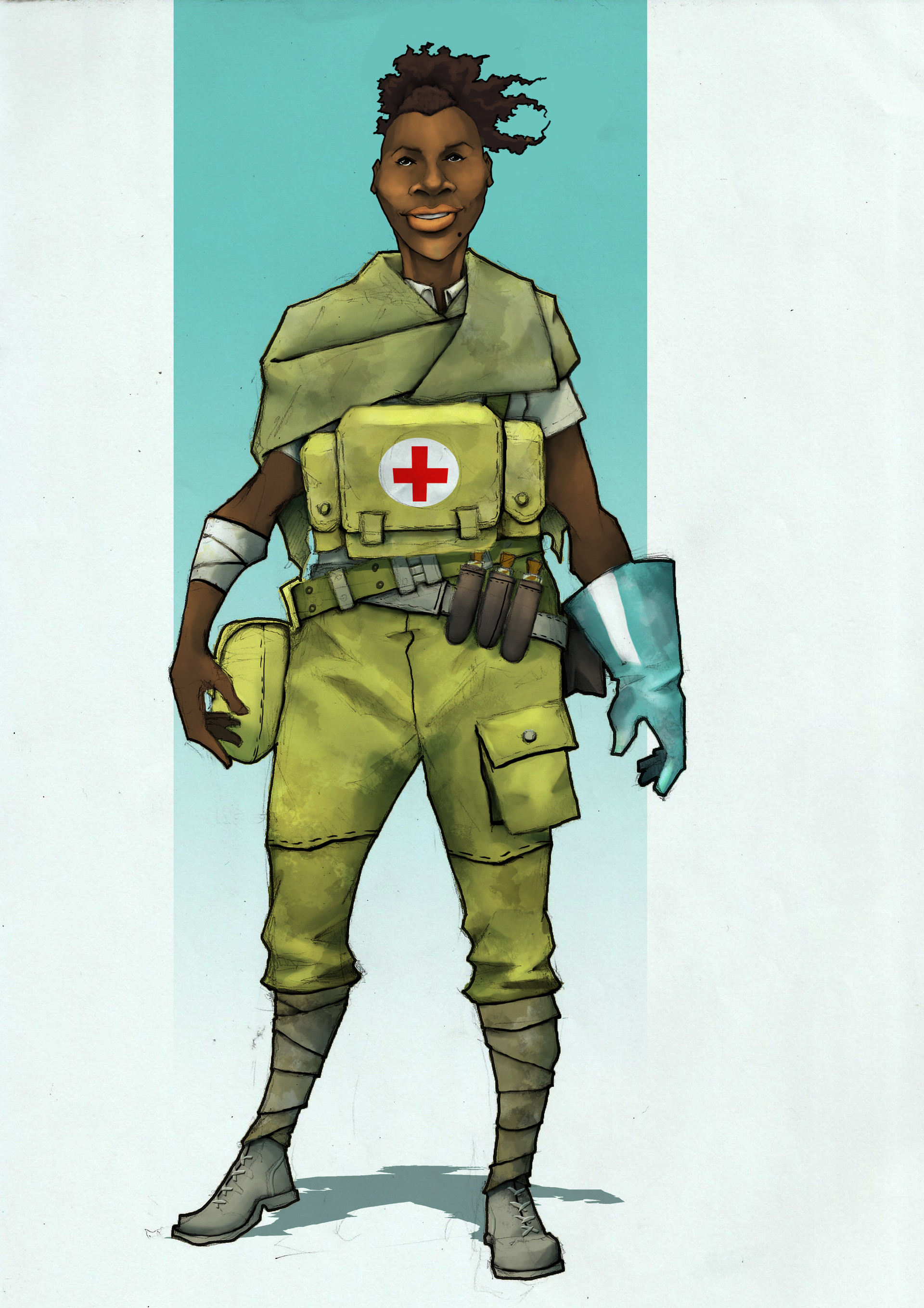 ArtStation - Battlefield Medic